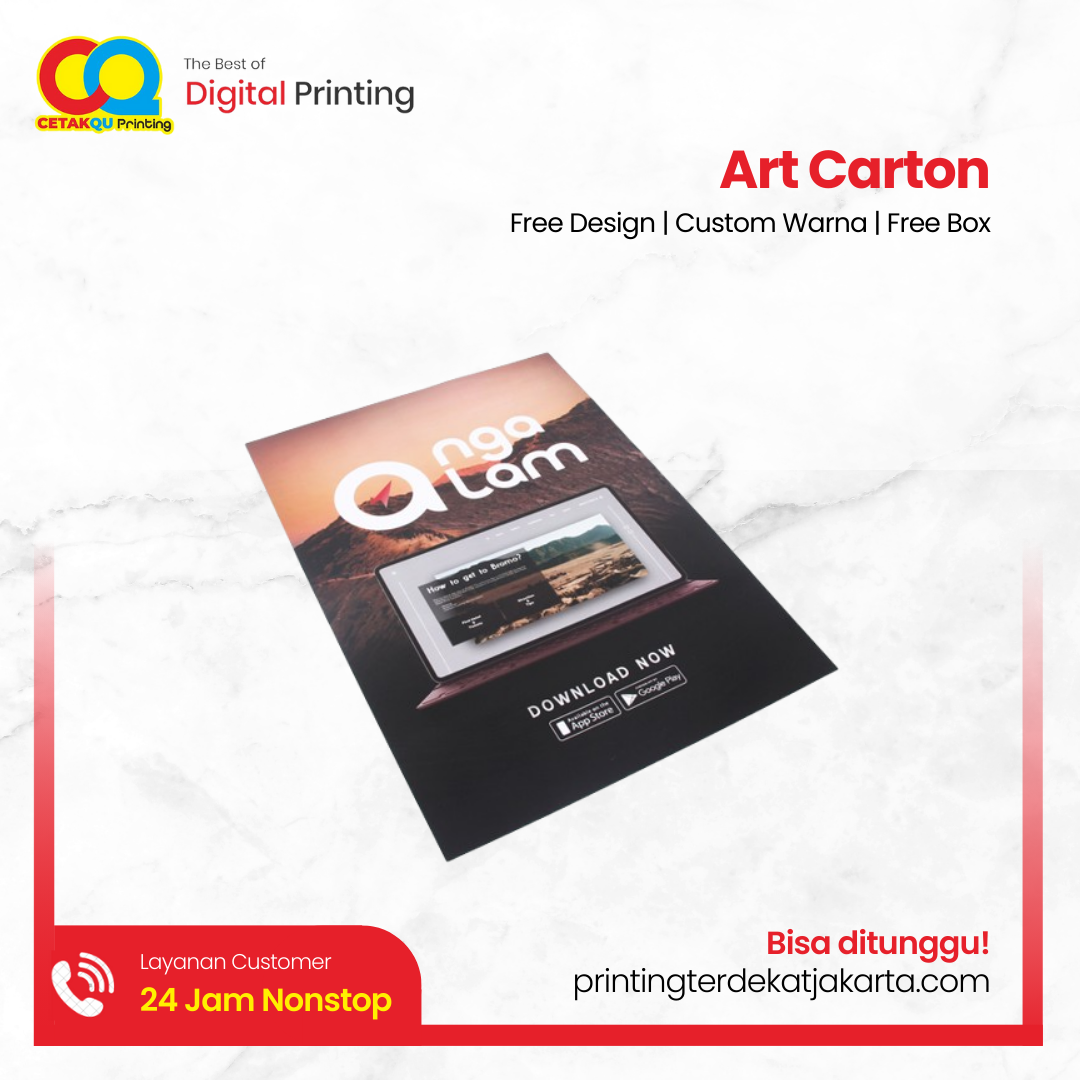 Cetak Art Carton Premium di Jakarta – Tampilan Lebih Kuat, Elegan, dan ...